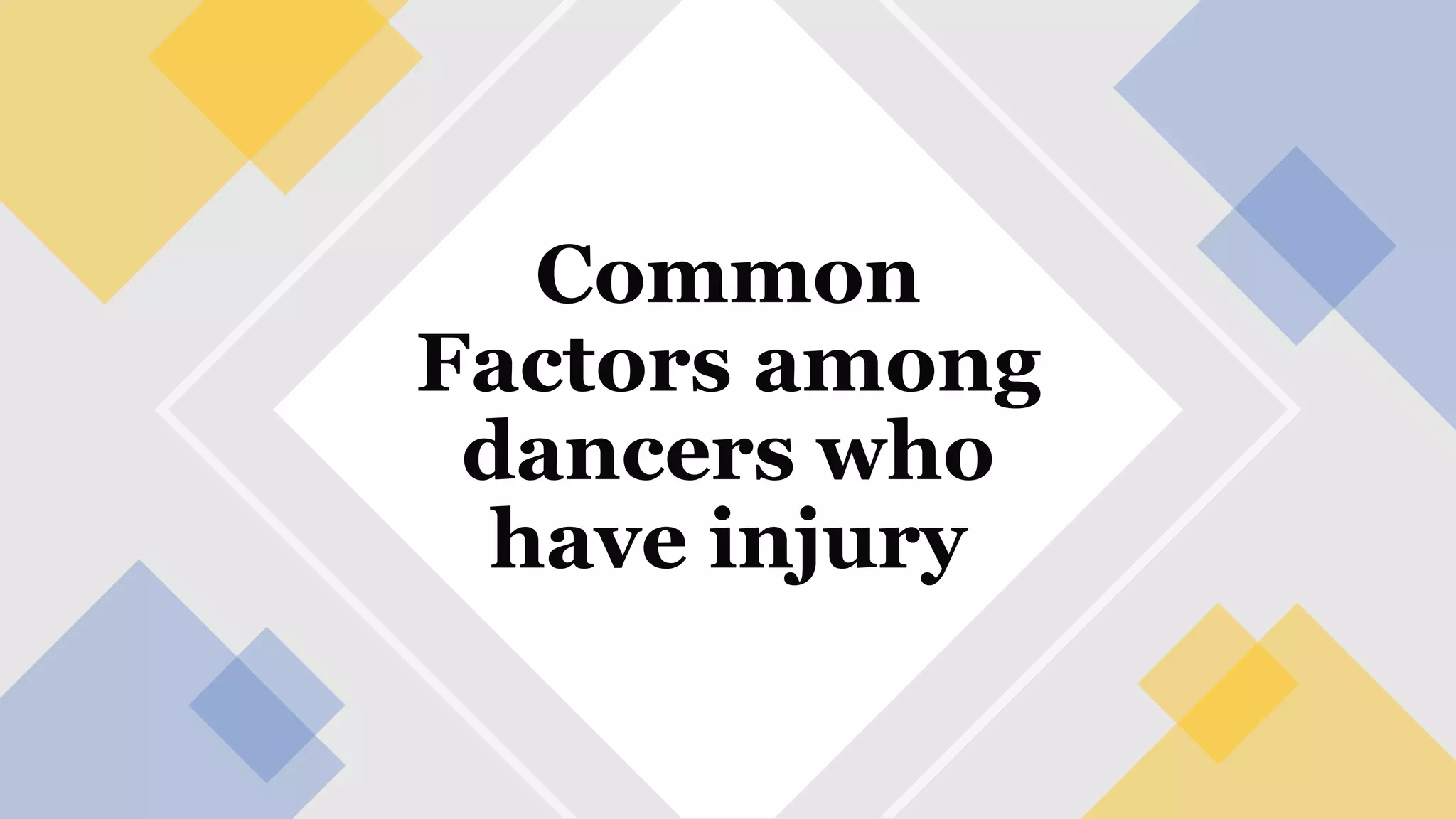 Dance-Related Injury - RBI.pptx