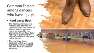 Dance-Related Injury - RBI.pptx