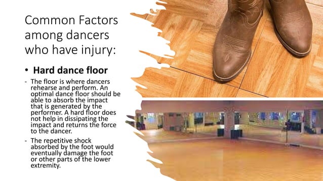 Dance-Related Injury - RBI.pptx | First Aid | Injuries