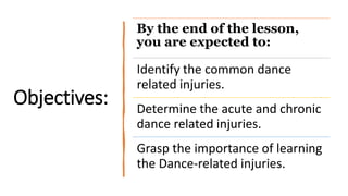 Dance-Related Injury - RBI.pptx