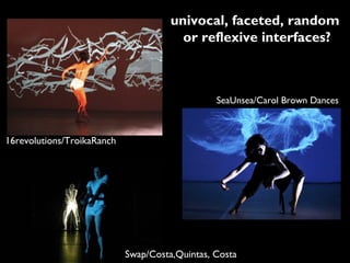 Dance-Tech Interfaces | PPT