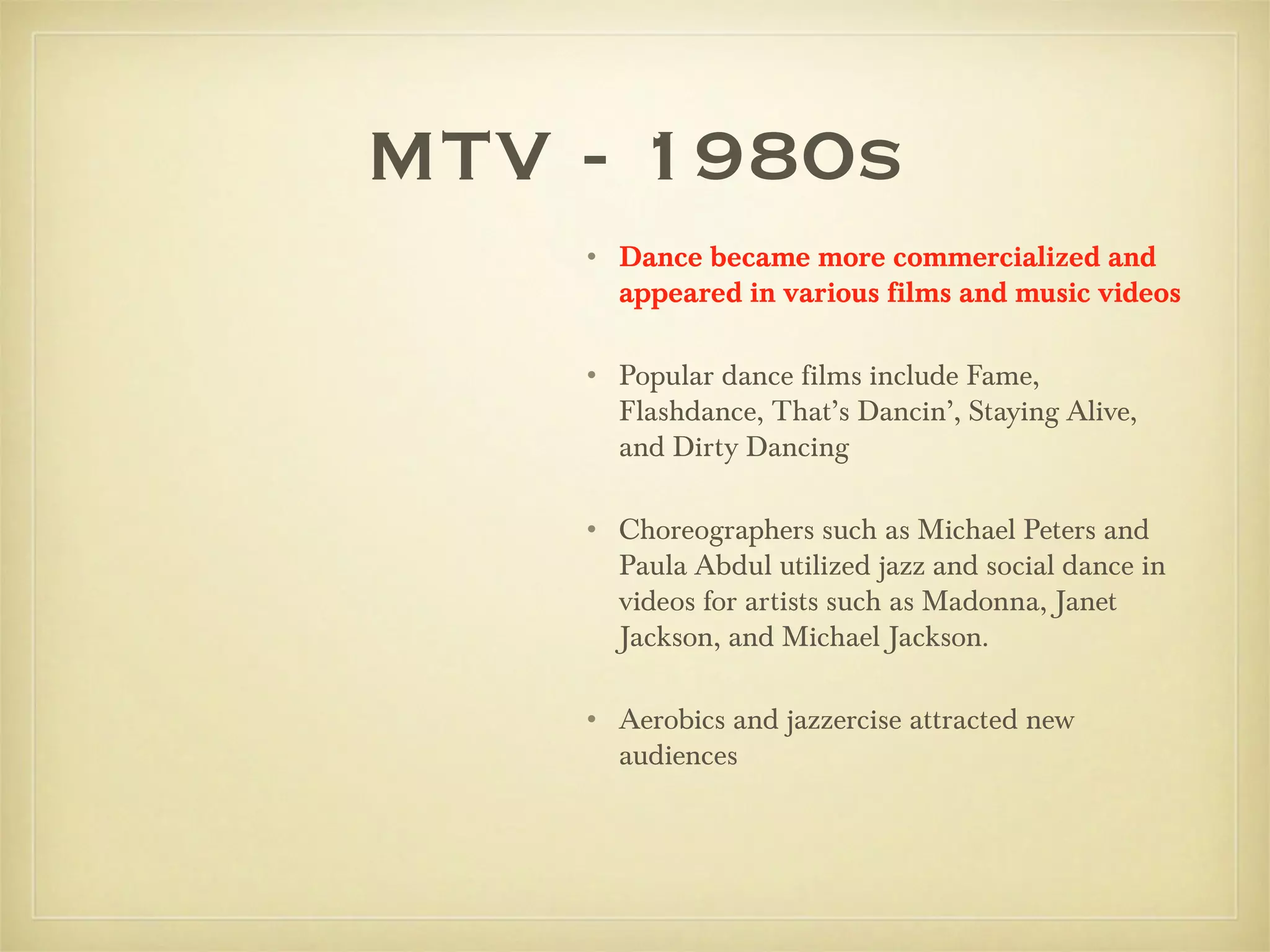 Dance 2 jazz powerpoint evolution | PPT