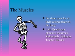 Dance Anatomy | PPT