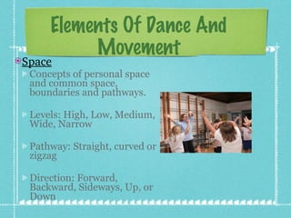 Dance and movement presentation | PPT