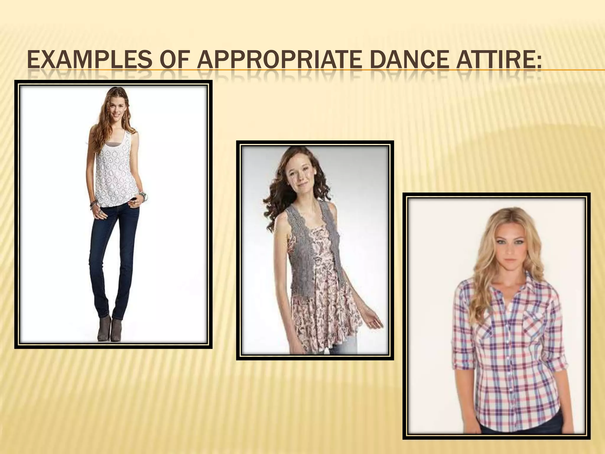 Dance attire | PPTX