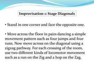 Dance Composition (Diagonals) | PPTX