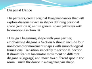 Dance Composition (Diagonals) | PPTX