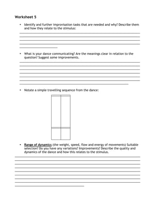 Dance composition handbook (1) | PDF
