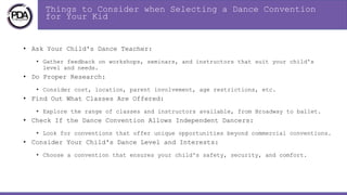 Dance conventions PDA.pptx