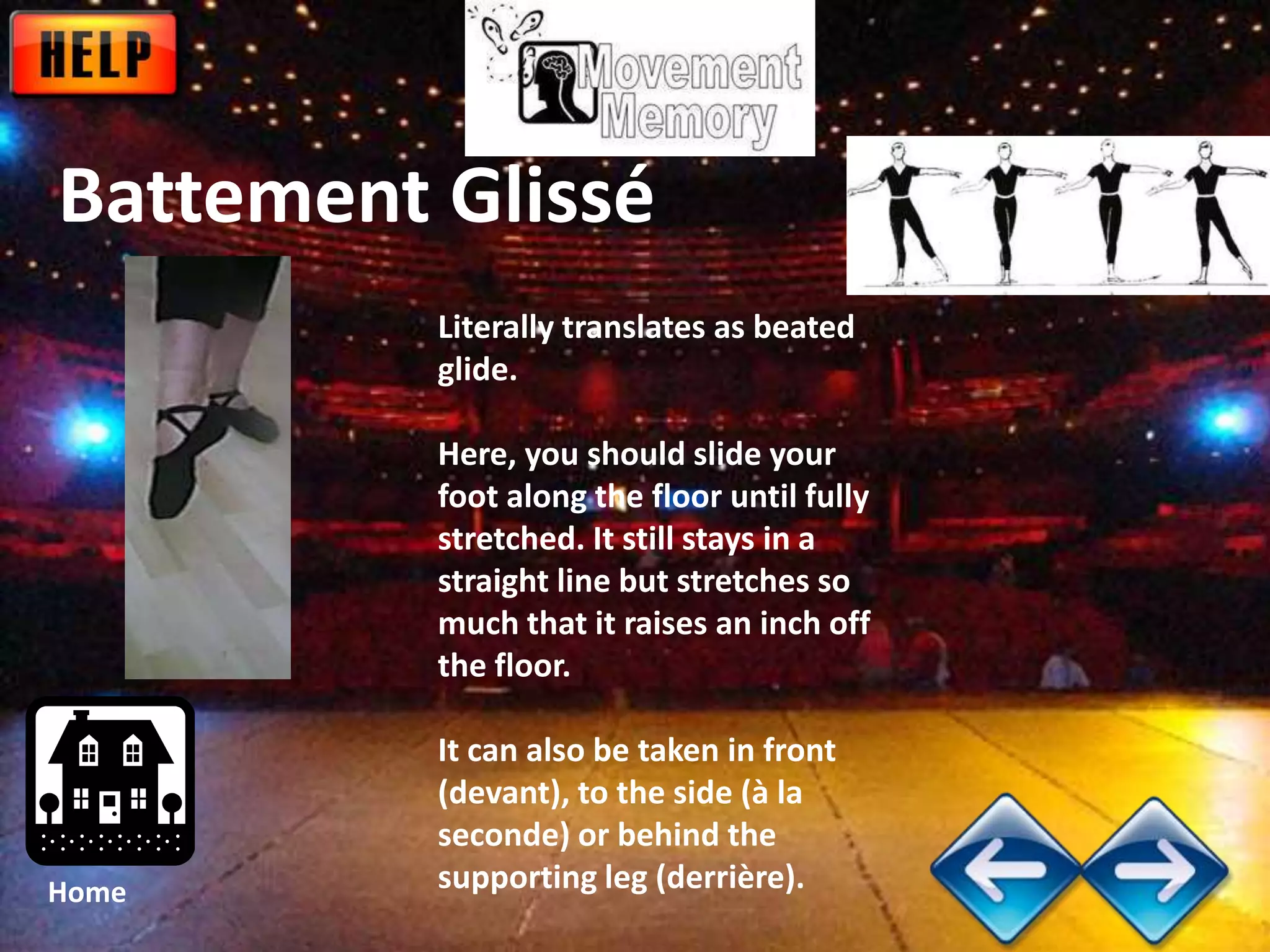 Ballet Vocabulary | PPTX