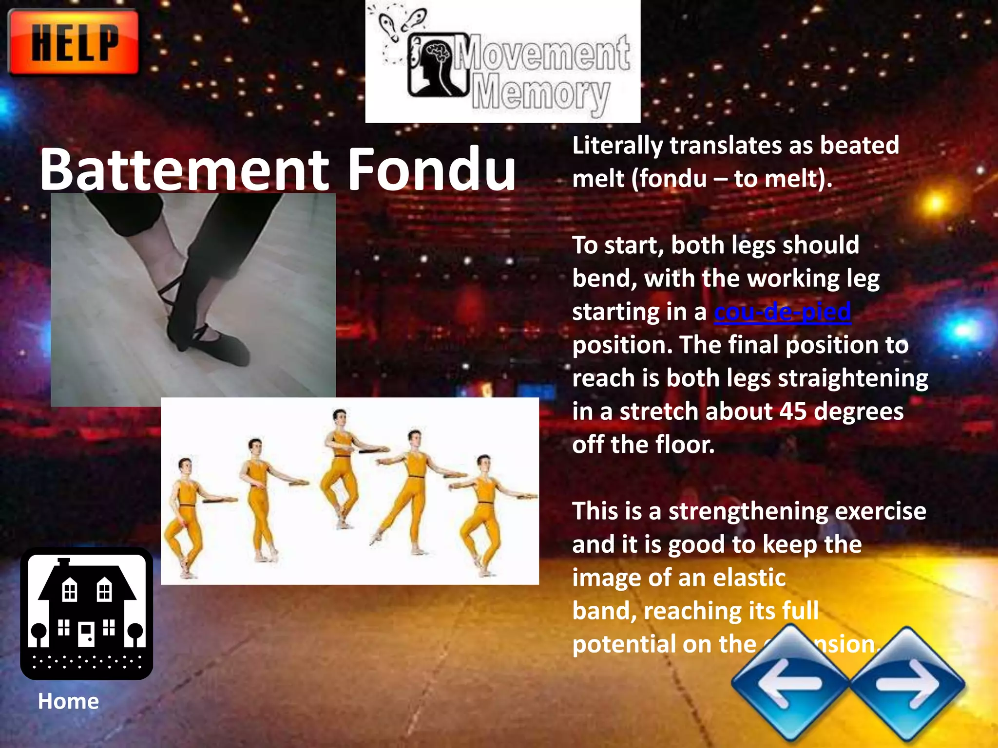 Ballet Vocabulary | PPTX