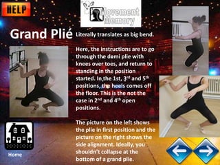 Ballet Vocabulary | PPTX