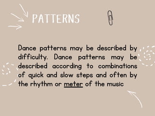 Dance Elements, Rhythms, Styles, rules and benefits.pdf