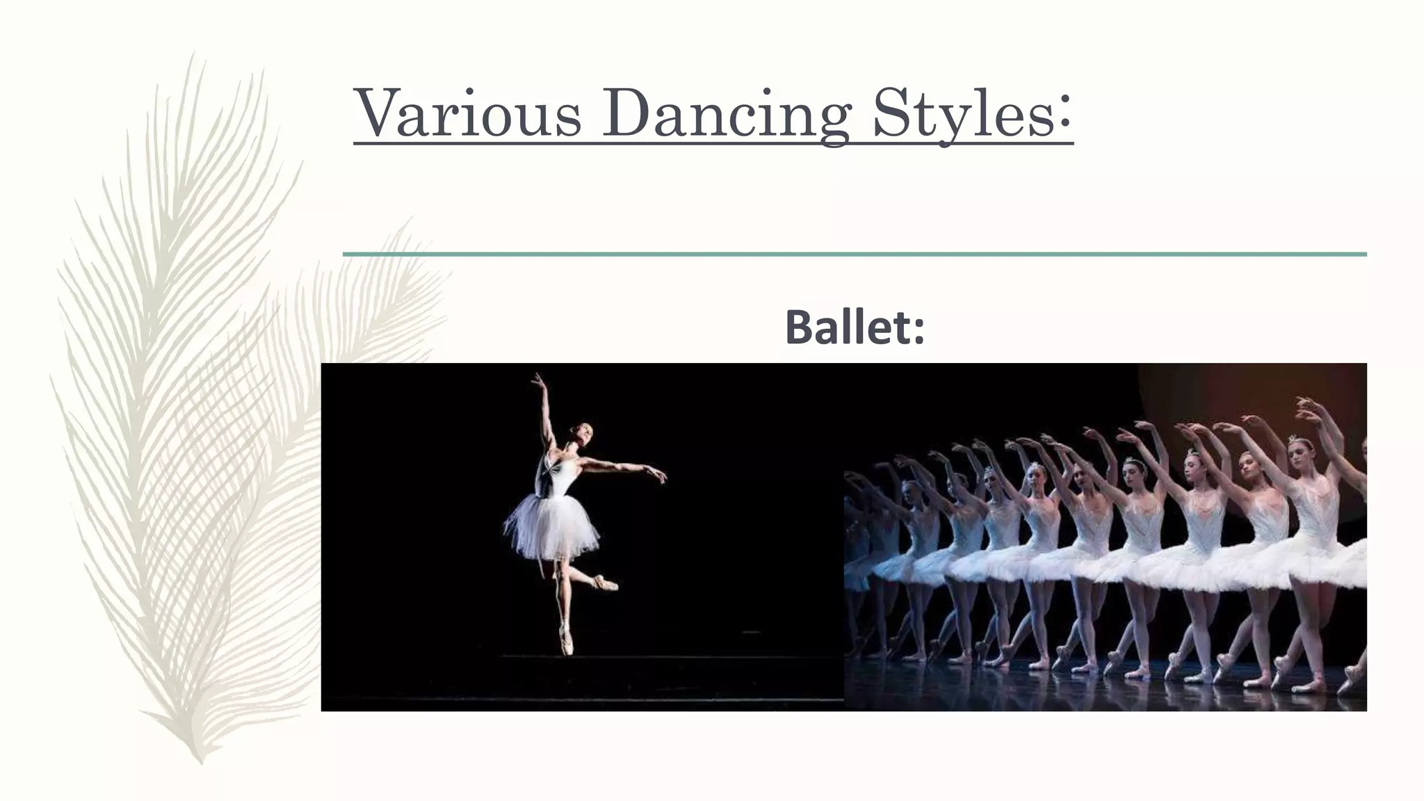 Dance elements and dancing styles | PPT