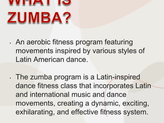 DANCE FITNESS ZUMBA PPT.pptx
