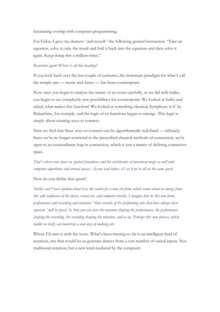 Dance Geometry | DOC