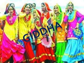 giddha (punjabi girl dance) | PPTX