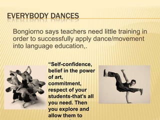 Dance in the ESL Classroom | PPTX