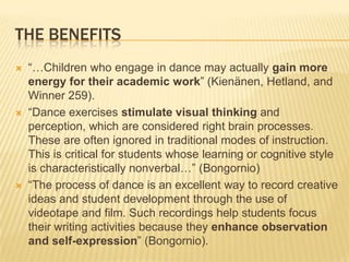 Dance in the ESL Classroom | PPTX