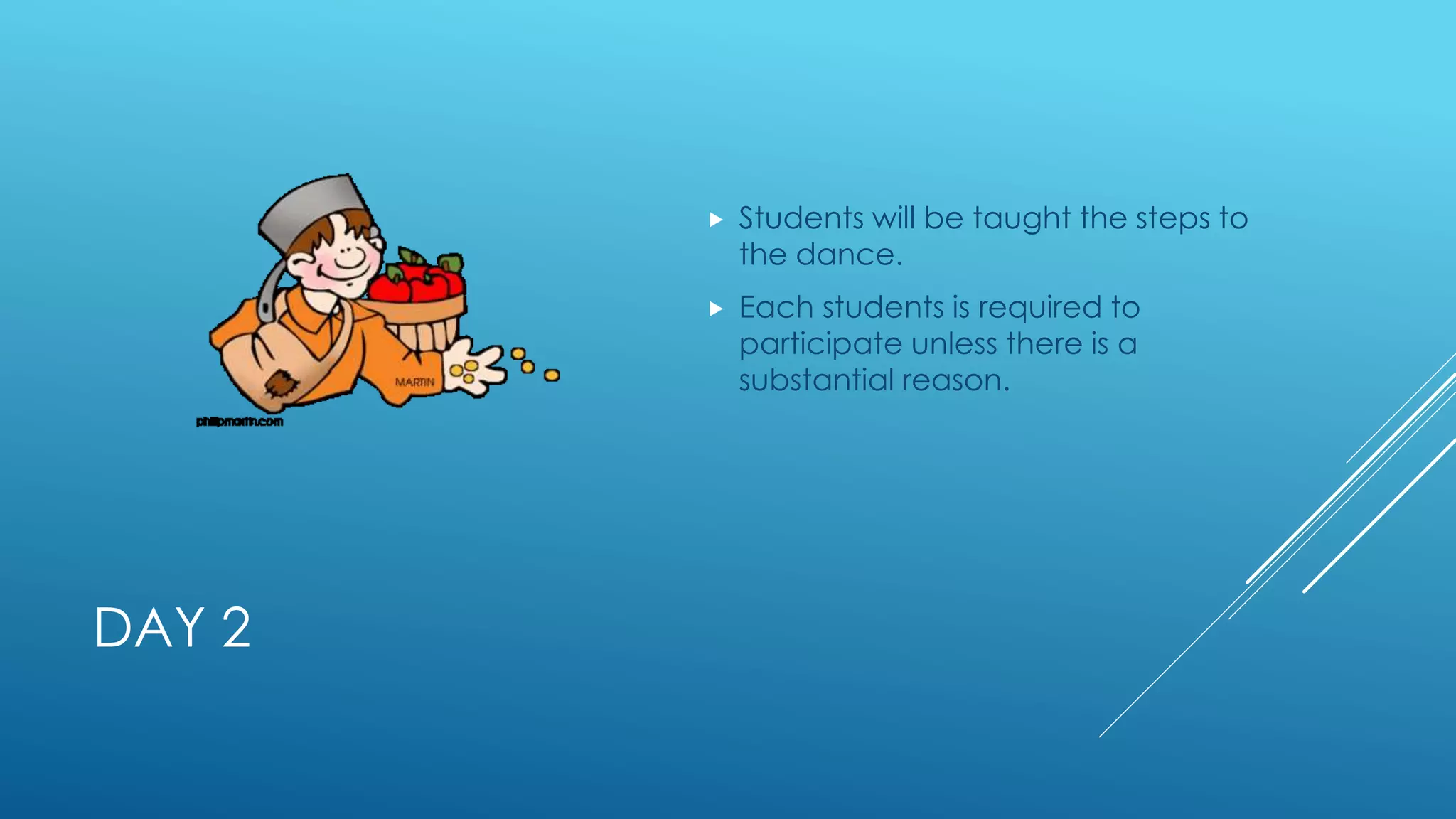 Dance lesson – johnny appleseed | PPTX