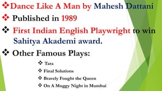 Dance like a man | PPTX