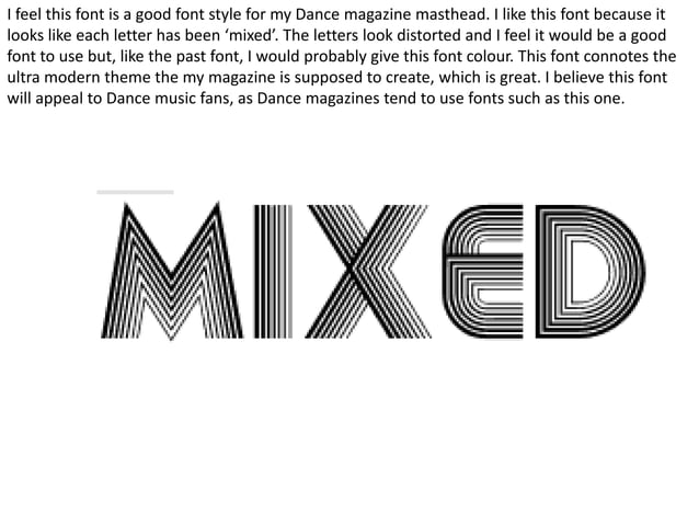 Dance mastheads | PPT