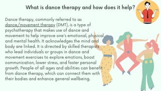 Dance Movement Therapy in Healing and Promoting Self- Expression | Solh ...