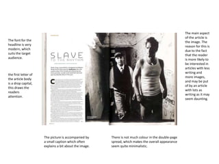 Dance music magazine layout research | PPT