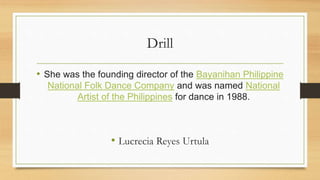 Dance National Artist.pptxGHNJM,KJHGJFGH | PPTX | Dance | Fine Art