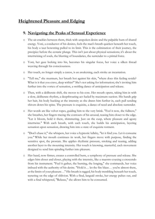 Yoni Tantric Guru's Dance of Submission | PDF