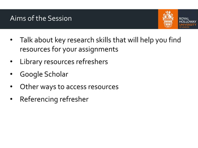 Using the Library - A Refresher | PPTX
