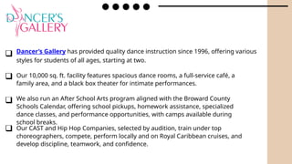 Dancer’s Gallery - Overview | PPT