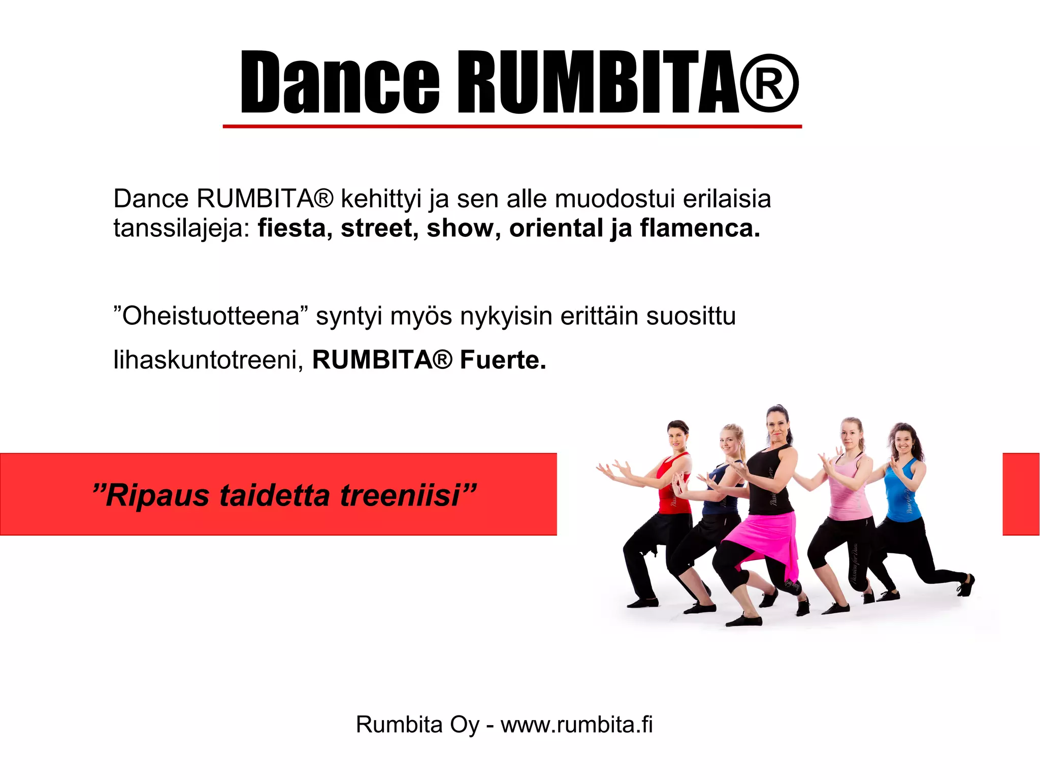 Dance RUMBITA® esittely | PPT