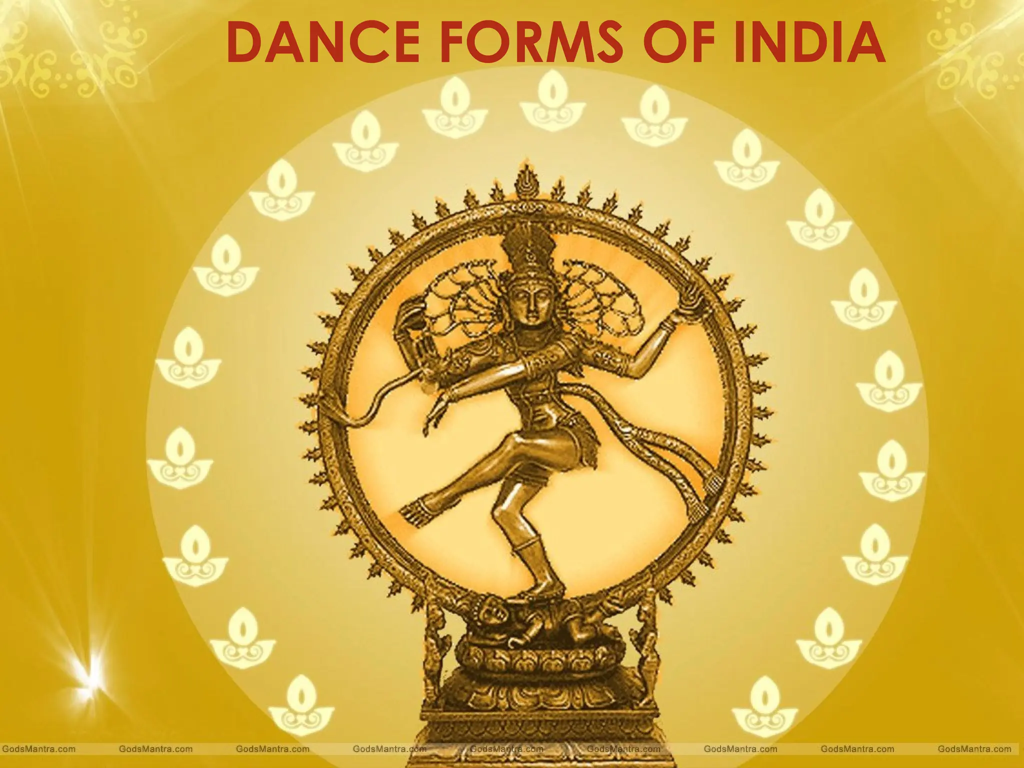 DANCES OF INDIA -to describe different dance forms | PPTX