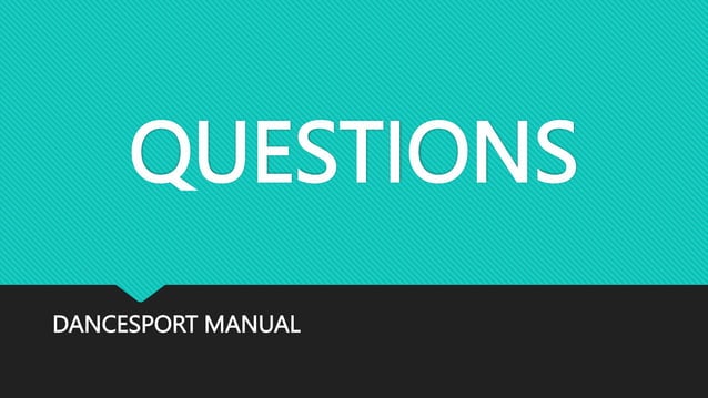 DANCESPORT-PRESENTATION-JERIC-1.pptx | Musicals | Genres