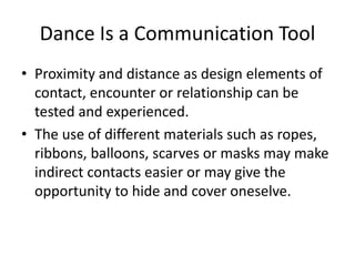 Dance therapy | PPTX
