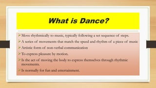 Dance workshop | PPTX