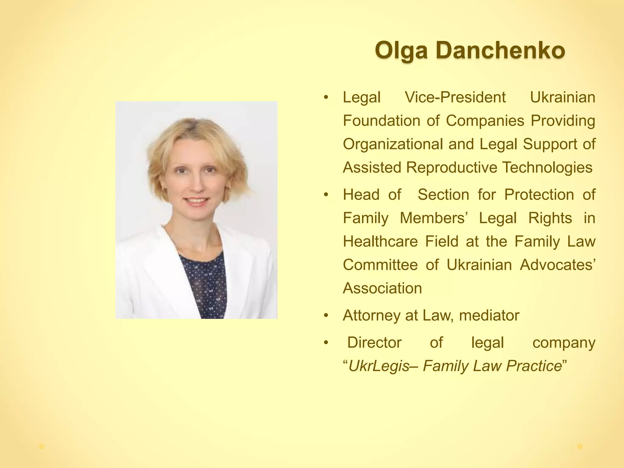 Danchenko presentation 15 11 2017 final | PPT