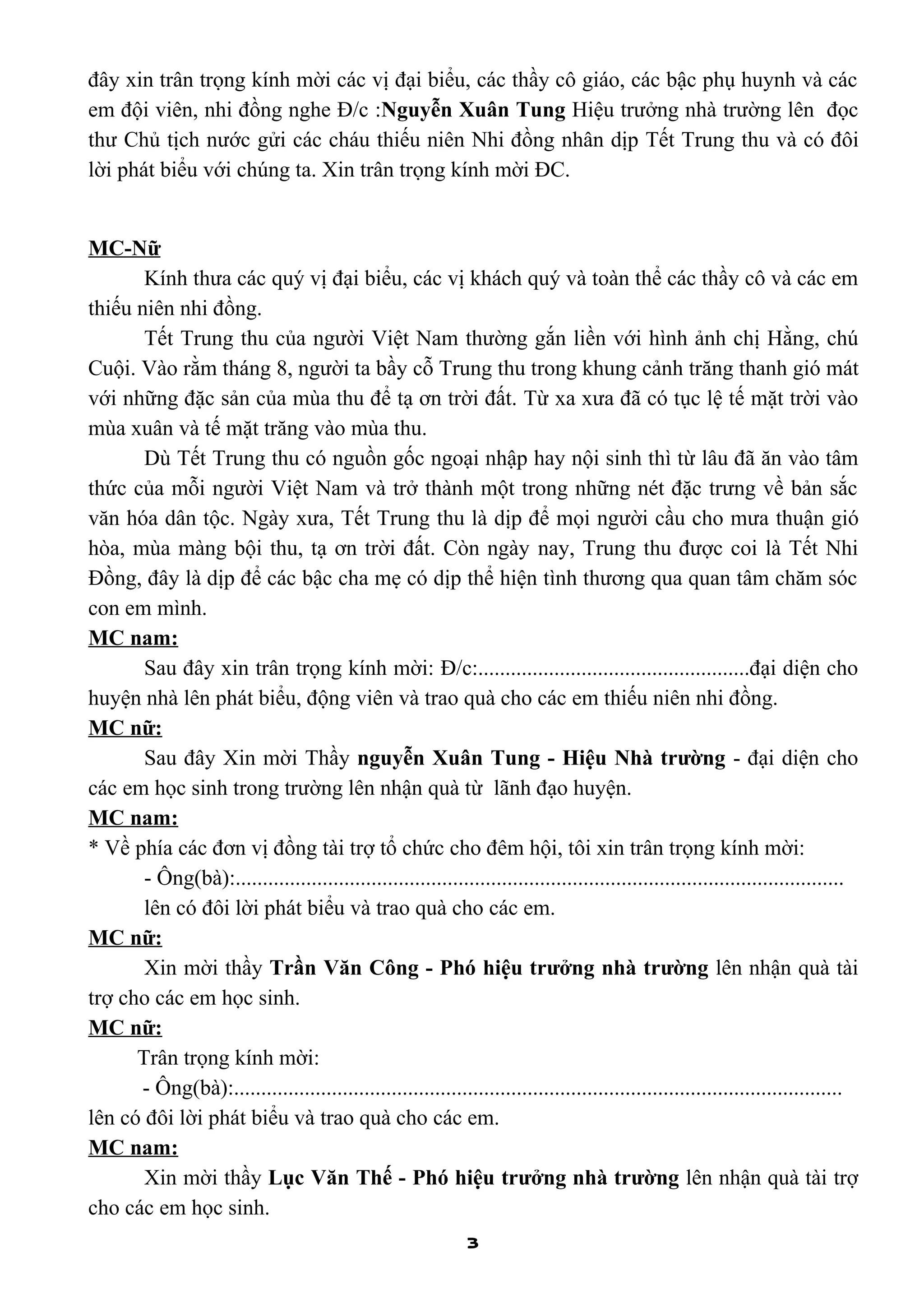 Dan chuong trinh van nghe | PDF