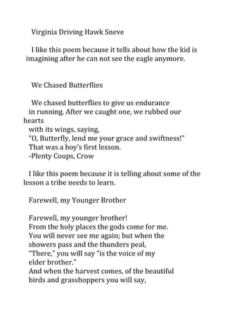 Dancing teepees | DOCX | Poetry | Books and Literature