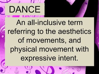 DANCING THE MODEN WAY | PPTX