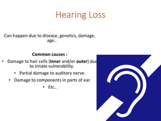 Auditory & Developmental Neurophysiology: Cochlear Implants seminar | PPT
