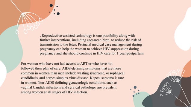 HIV positive mother and her bABY, RISK OF TRANSMISSION, ANTENATAL CARE ...