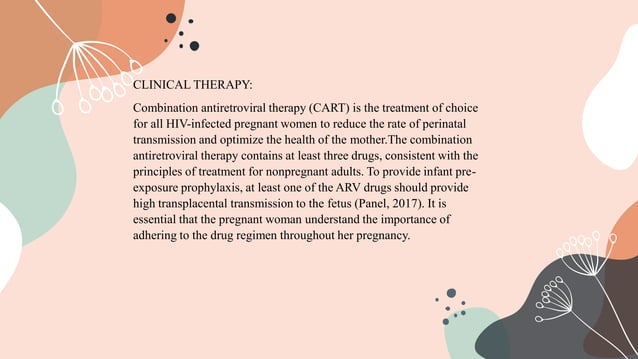 HIV positive mother and her bABY, RISK OF TRANSMISSION, ANTENATAL CARE ...