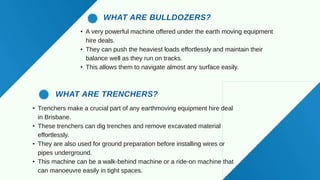 A Detailed Guide To Understanding Different Earthmoving Machines | PPT