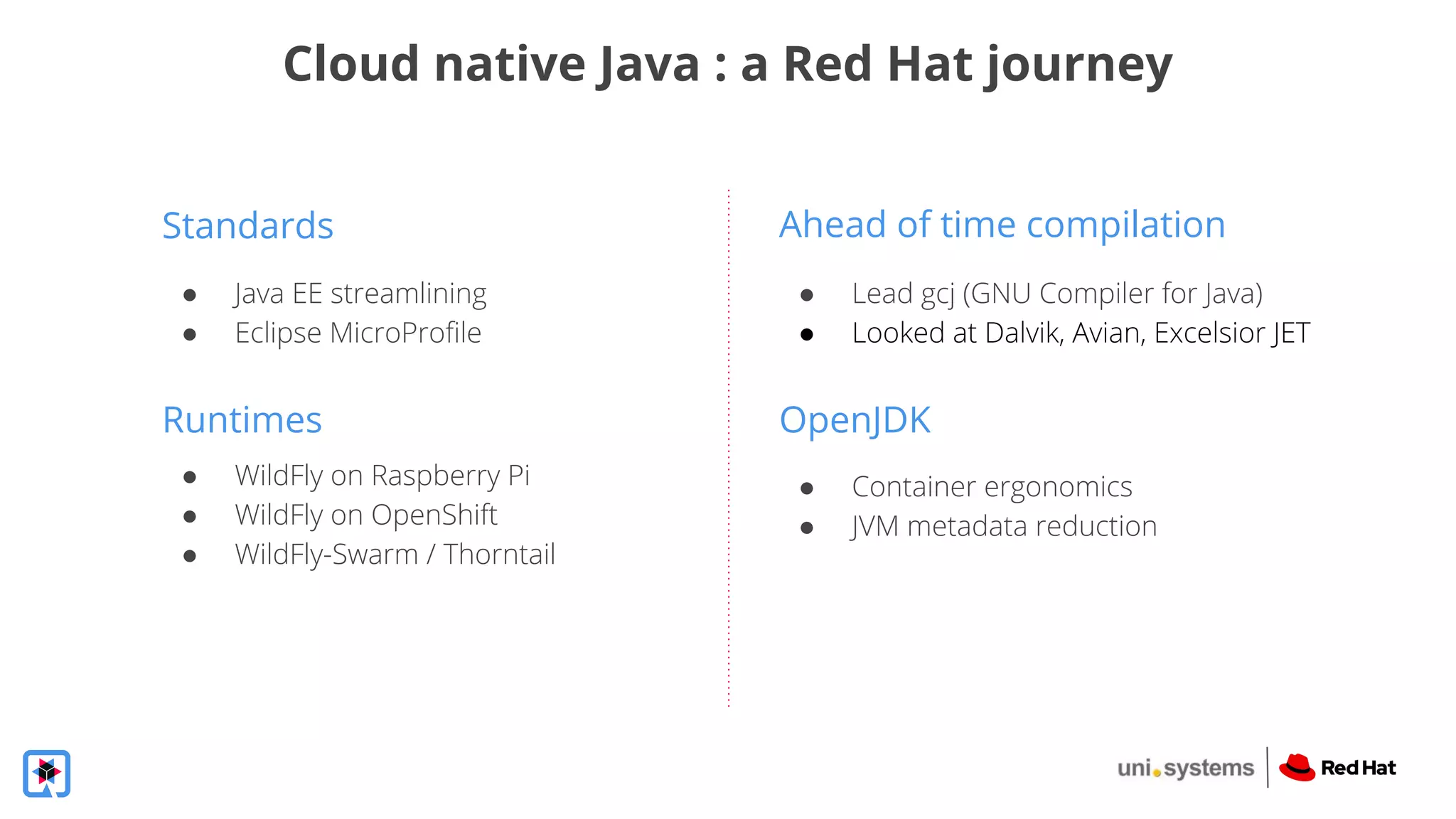 D. Andreadis, Red Hat: Concepts and technical overview of Quarkus | PDF | Programming Languages ...