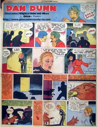 Dan Dunn Sunday Comics | PDF