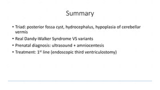 Dandy-Walker Malformations | PPTX