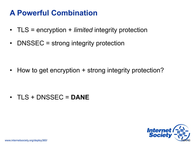 Introduction To The DANE Protocol (DNSSEC) | PPT