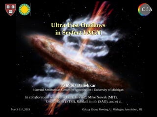 Ultra-Fast Outflows in Seyfert I AGN | PDF